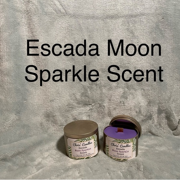 Hand Crafted | Other | Two 8oz Escada Moon Sparkle Scent Wood Wick ...